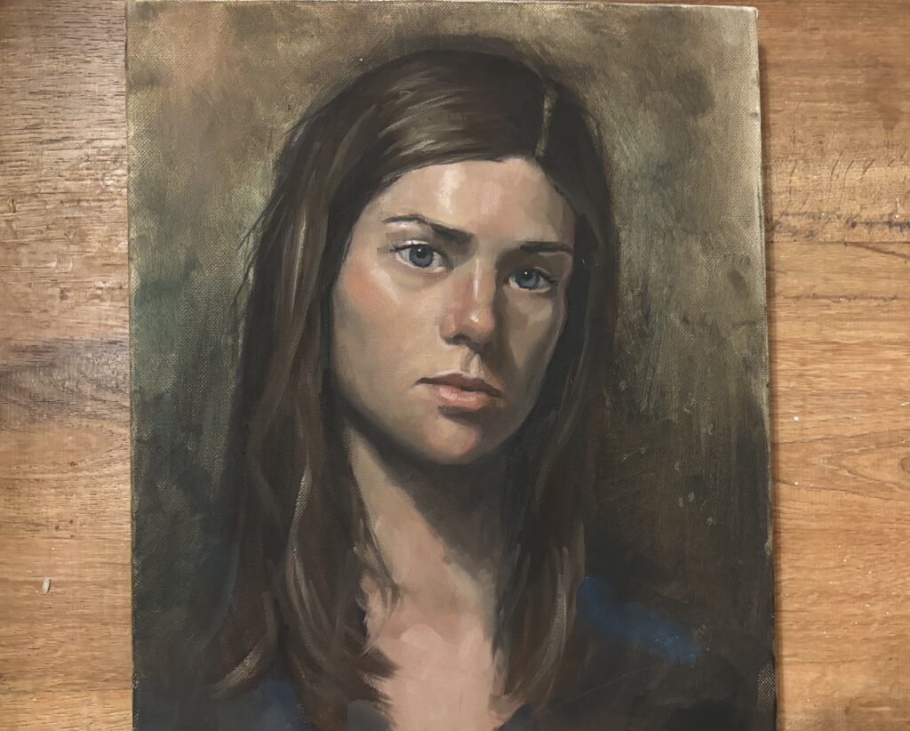 A101 Live Model: Portrait Painting | FAC's Bemis School of Art