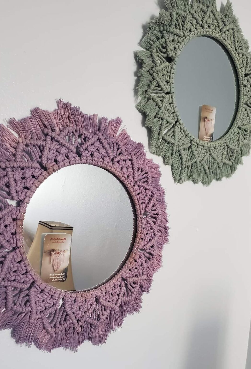 A79 Macrame Mirror | FAC's Bemis School of Art